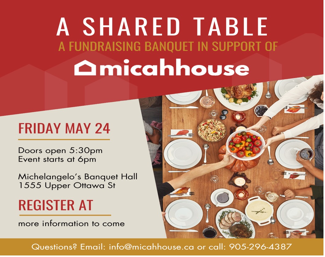 Micah House Fundraising Dinner | Missions, Outreach and Partnerships ...