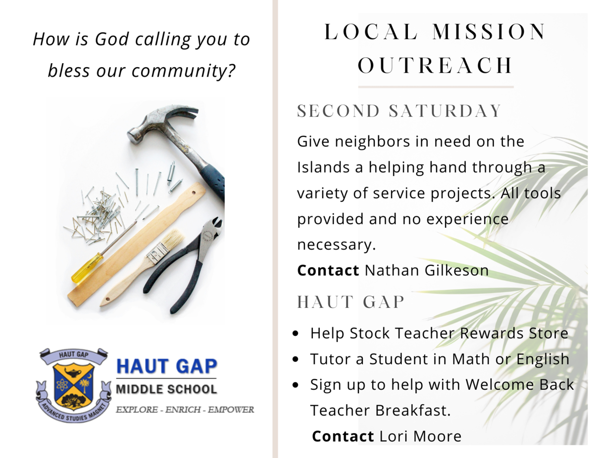 Local Mission Outreach | St. John's Parish Church