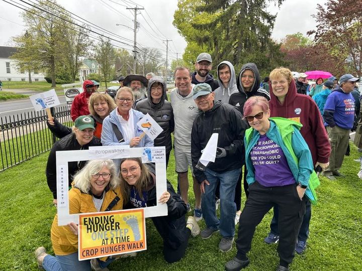 Bridgeport Crop Hunger Walk | Purple Pantry Box | Mary Taylor Memorial ...