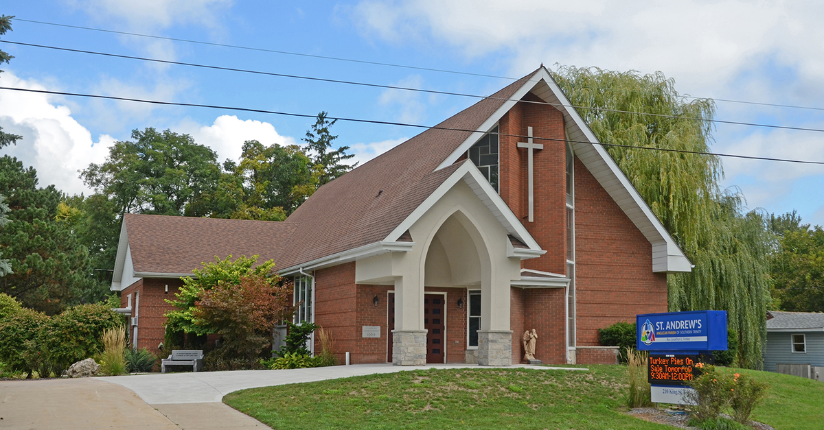 A church rededicated: St. Andrew's, Harrow and Colchester | St. Andrew ...