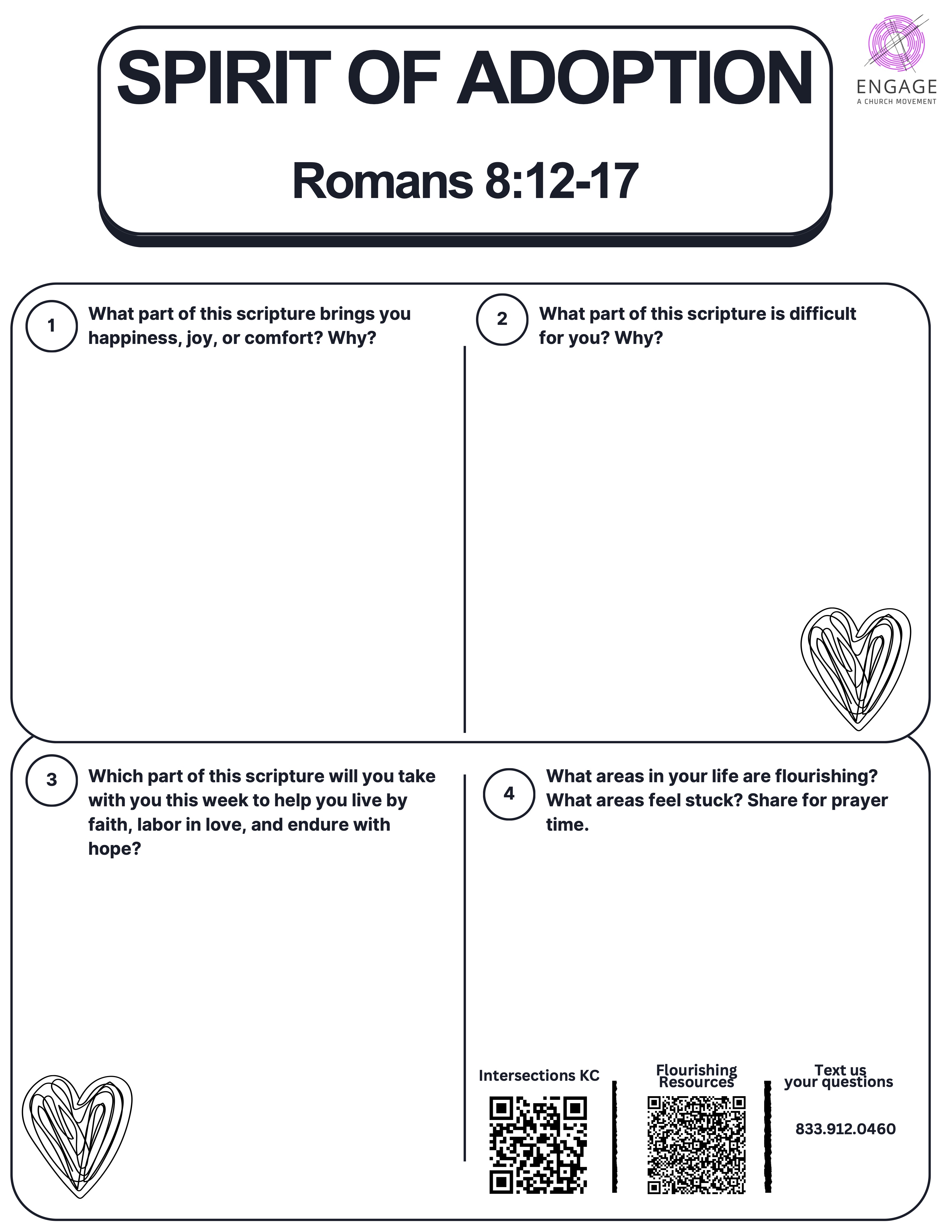 Romans 8: Bible Experience | Bible Experiences | ENGAGE: A Church Movement