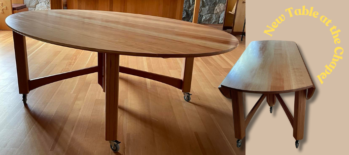 From Pews to Table: Our New Table Has Arrived | St. Catherine's Church