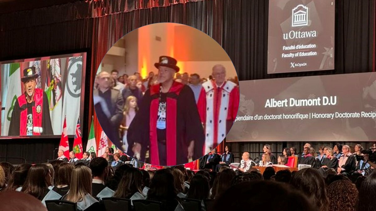 Albert Dumont receives Honorary Doctorate | Christ Church Cathedral Ottawa