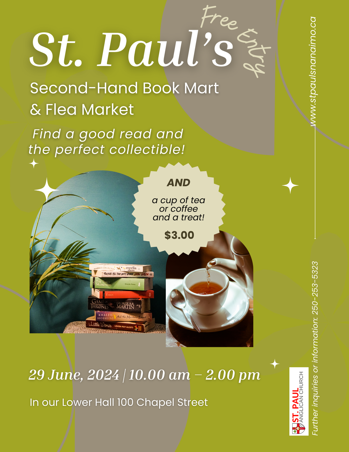 Book Mart and Flea Market | St. Paul's Anglican Church