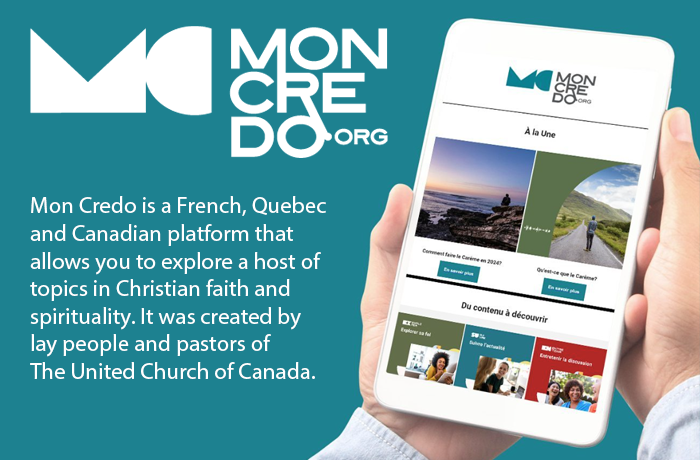 Parles-tu français? Explorez Mon Credo! | Cloverdale United Church