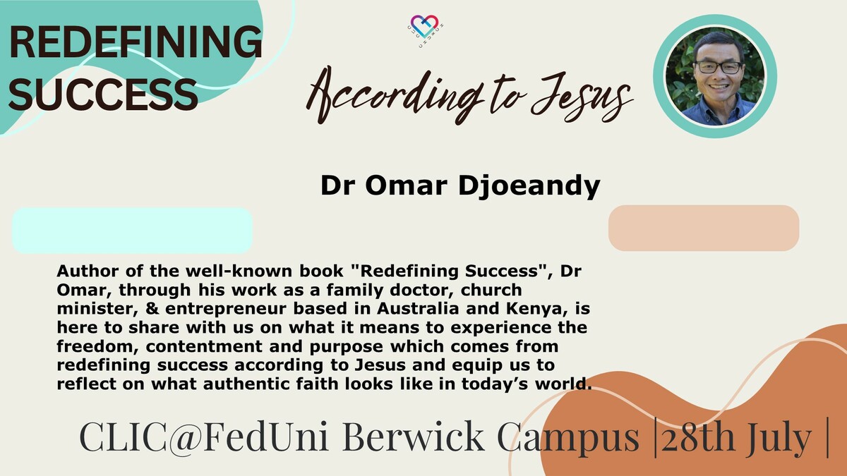 This Week's Sermon - 28 July 2024 "Redefining Success According to ...