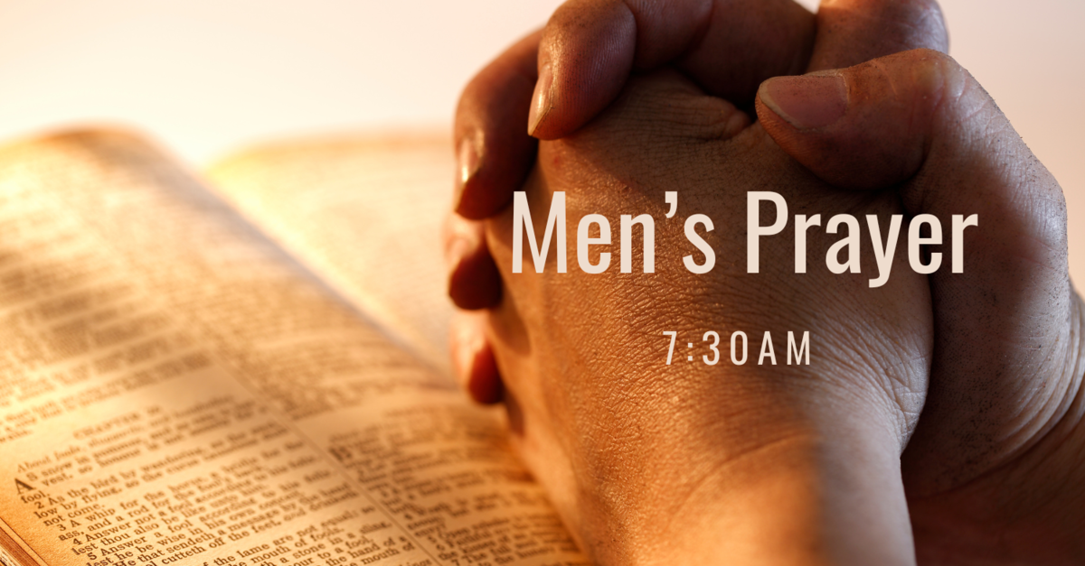Men's Prayer | Men's Ministry | Port Perry Baptist