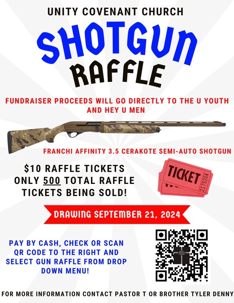 Shotgun Raffle | Unity Covenant Church
