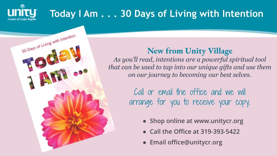New Unity Booklet | Unity Center of Cedar Rapids