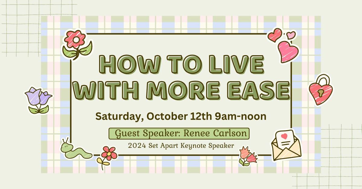 How to Live with More Ease | Living Rock Church