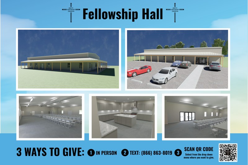 New Fellowship Hall Plans | Unity Covenant Church