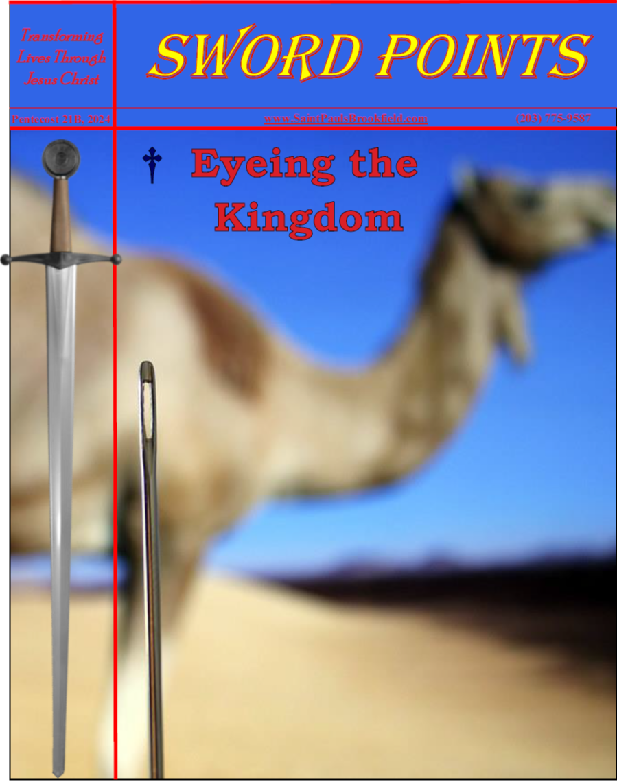 St. Paul's Sword Points for Pentecost 21 B, 2024 | St. Paul's Parish