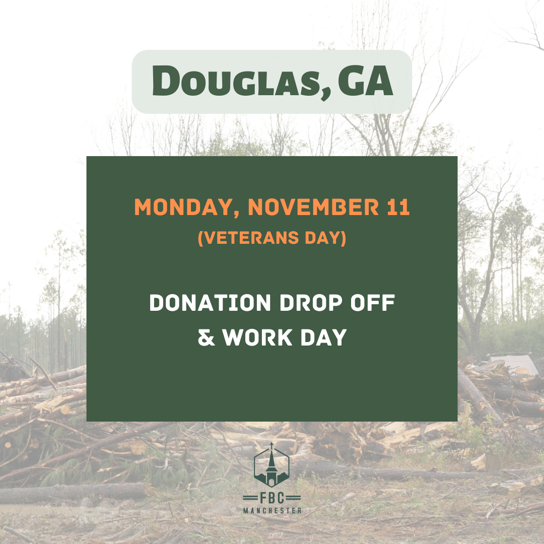 Disaster Relief Team | First Baptist Church