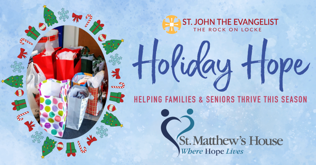 St. Matthew's House - Holiday Hope Campaign 2024 Update | Missions ...