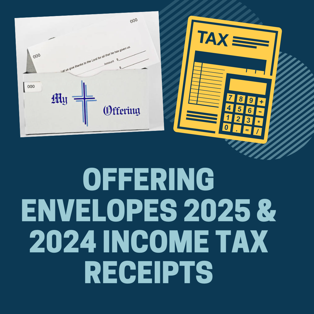 Offering Envelopes 2025 & 2024 Tax Receipts | Trinity Baptist Church