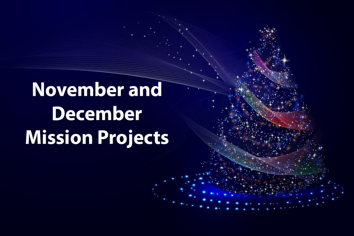 November and December Mission Projects | Santa Fe Presbyterian Church