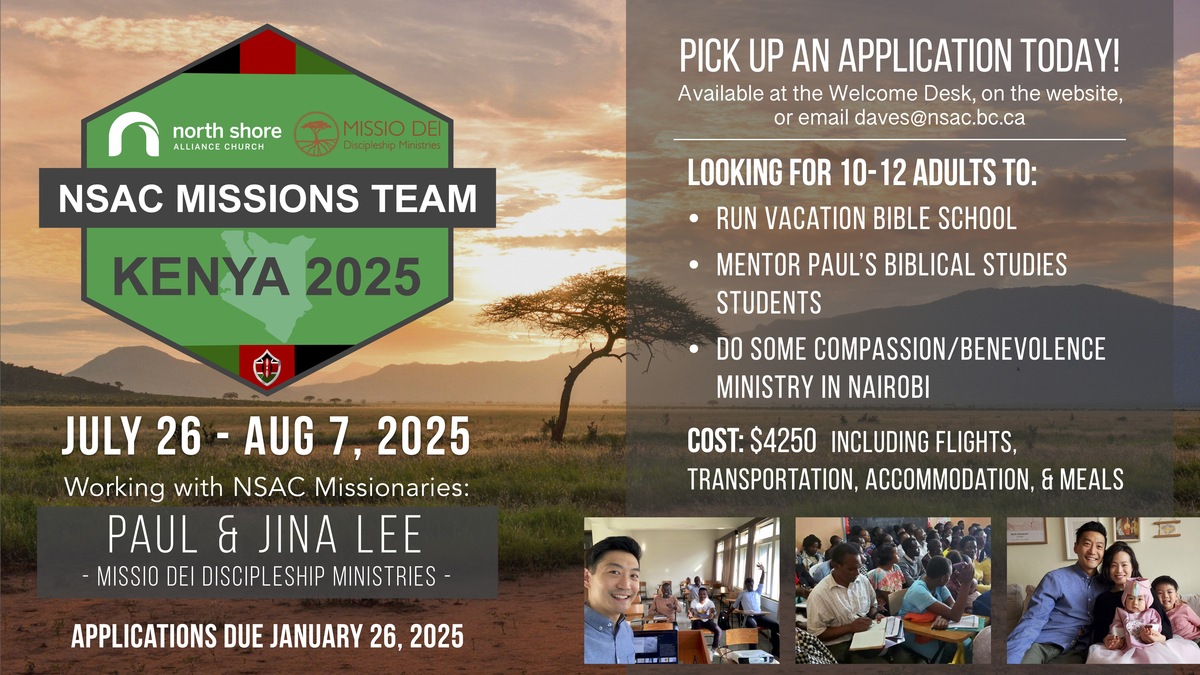 Kenya Missions Trip 2025 | Missions and Outreach | North Shore Alliance ...