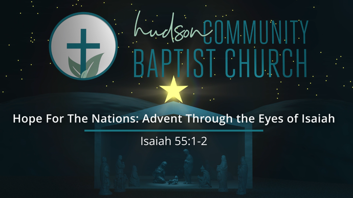 HCBC Sunday Message Podcast | Hudson Community Baptist Church