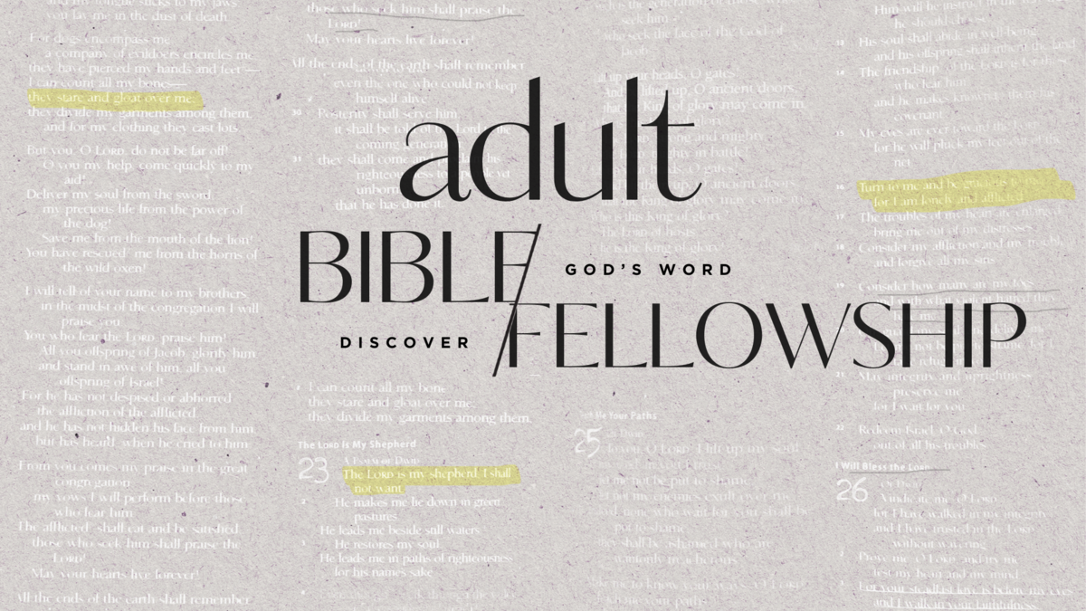 Adult Bible Fellowship | Trinity Baptist Church