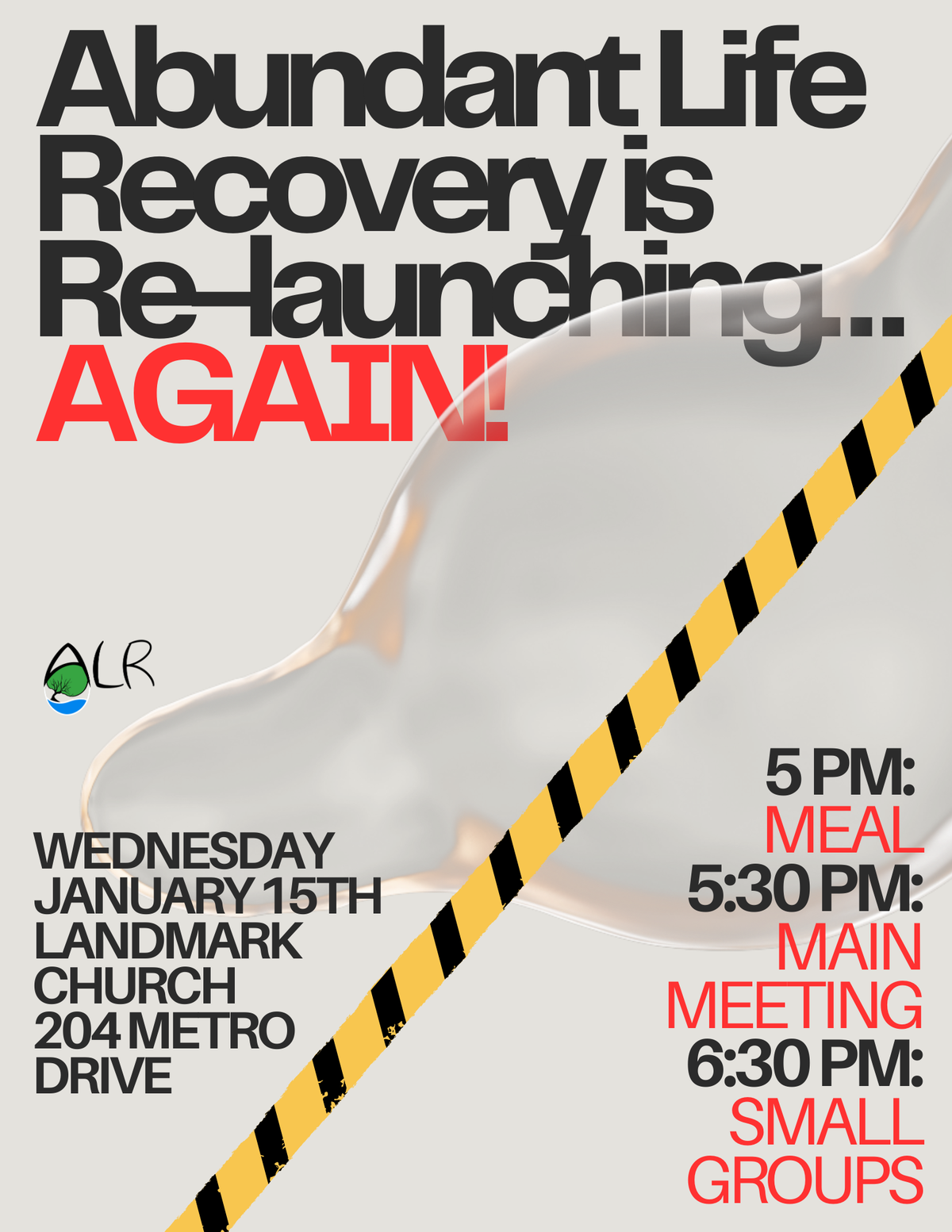 Abundant Life Recovery Meeting | Landmark Recovery