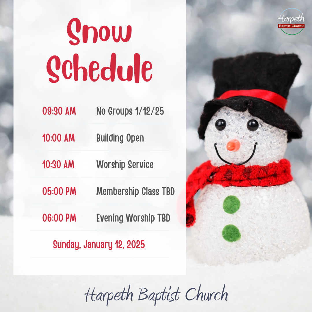 Snow Schedule | Harpeth Baptist Church