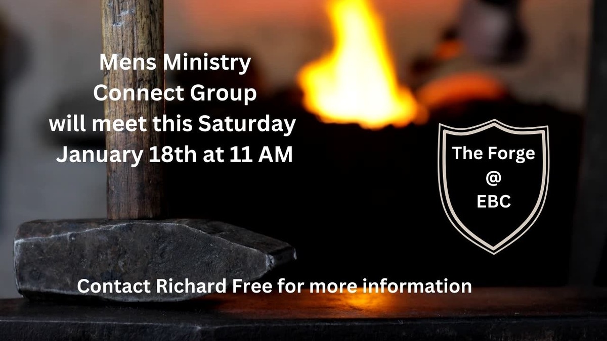 Men's Ministry Connect Group | Ebenezer Baptist Church