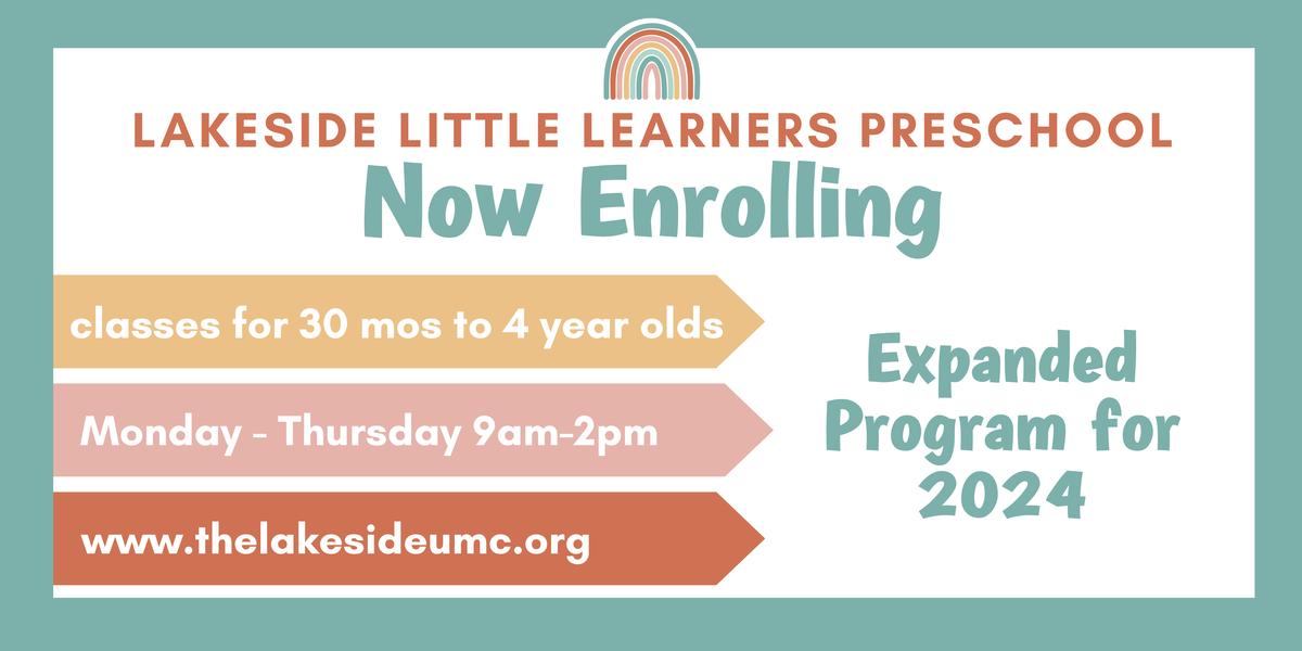 Little Learners | Lakeside Methodist Church