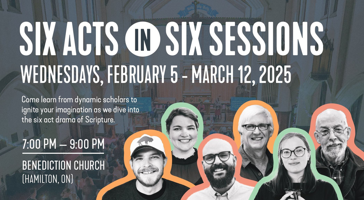 Six Acts in Six Sessions | Faith Formation | Church of Saint John the ...