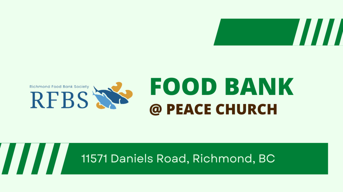 Food Bank | Peace Mennonite Church