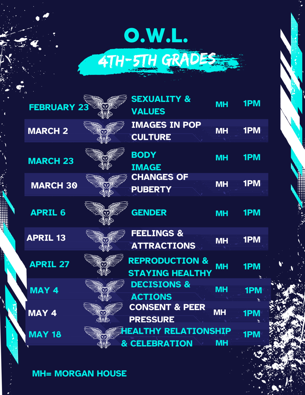 OWL Registration Now Open for 4th & 5th Graders | Our Whole Lives (OWL ...