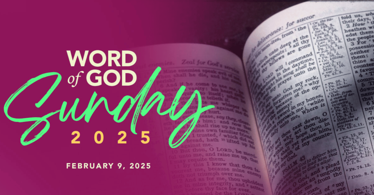 Word of God Sunday | Sydney Archdiocese | Parish of St Brendan and St Michael, Annandale & Stanmore