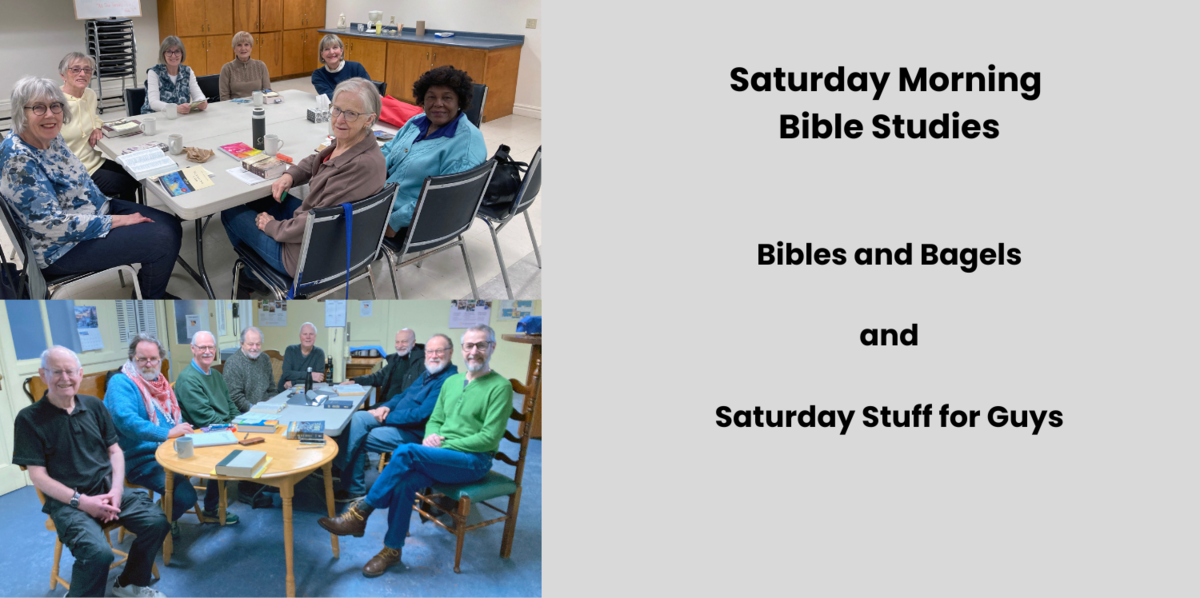 Saturday Morning Bible Studies | Small Groups | Church of Saint John ...