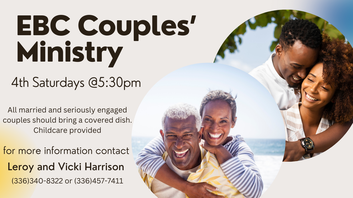 Couples Ministry | Couples Ministry | Ebenezer Baptist Church
