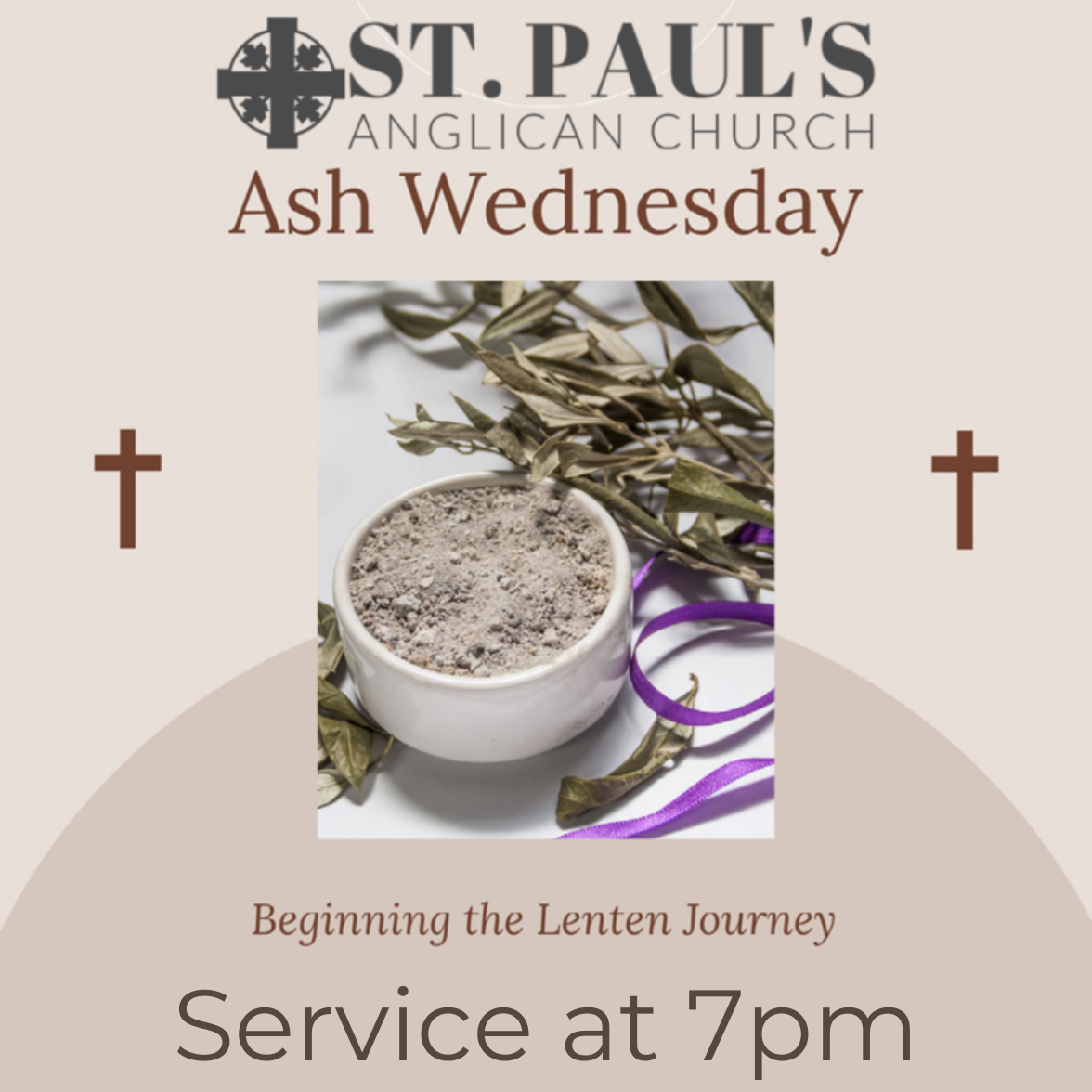 Ash Wednesday Service | St. Paul's Anglican Church