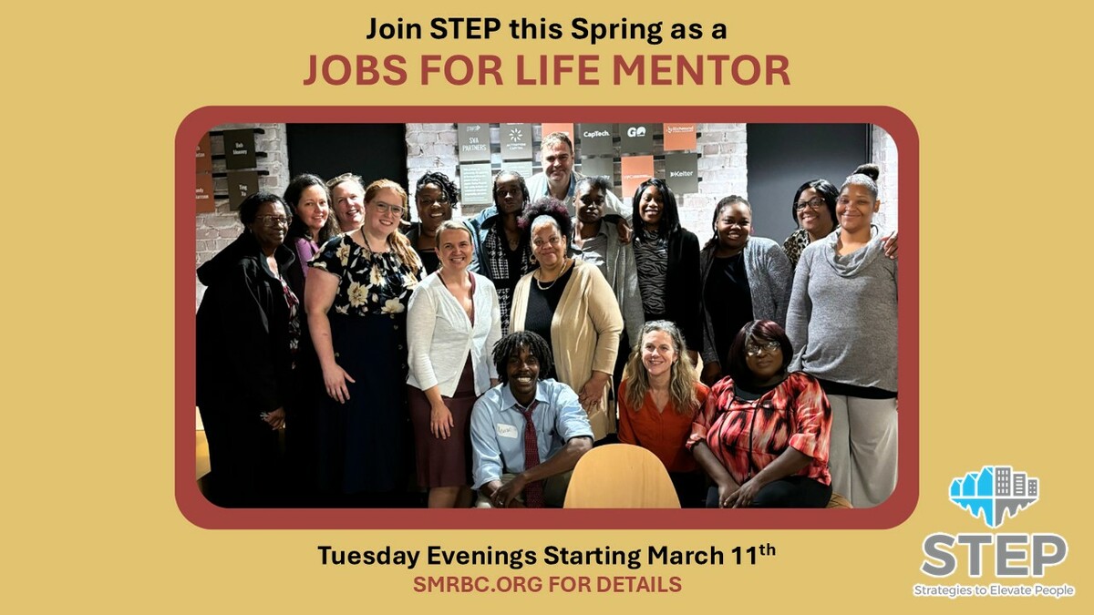Become a Mentor with STEP Jobs for Life Program | Staples Mill Road ...