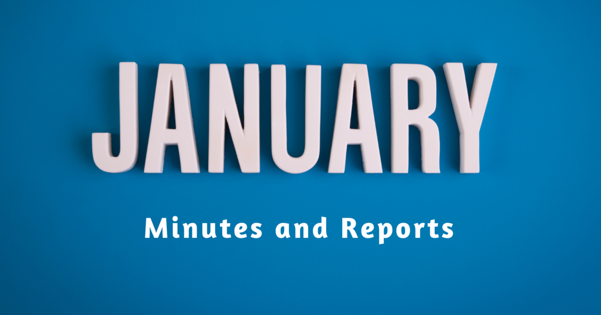 Parish Council Reports for January | Parish Council | Church of Saint ...