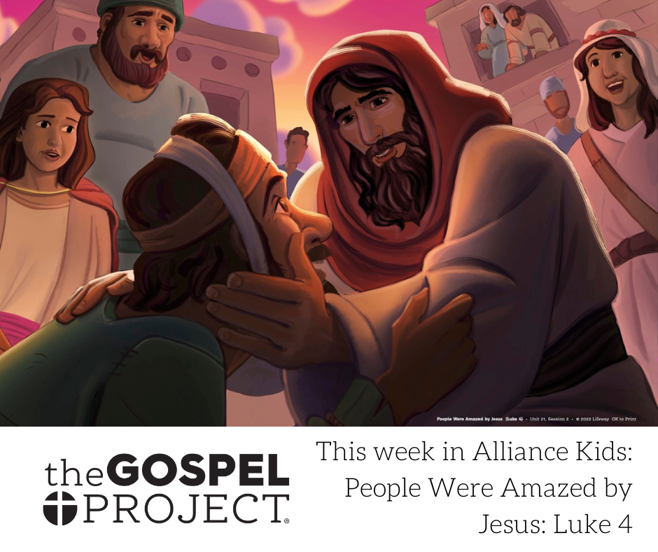 The People Were Amazed by Jesus | Alliance Kids | Fort St. John ...
