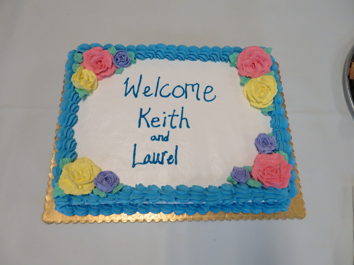 UCW Luncheon for Rev. Keith Simmonds and his wife, Laurel Walton ...