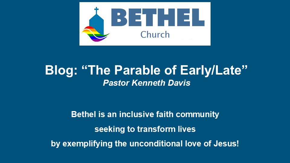 Blog | Bethel Lutheran Church