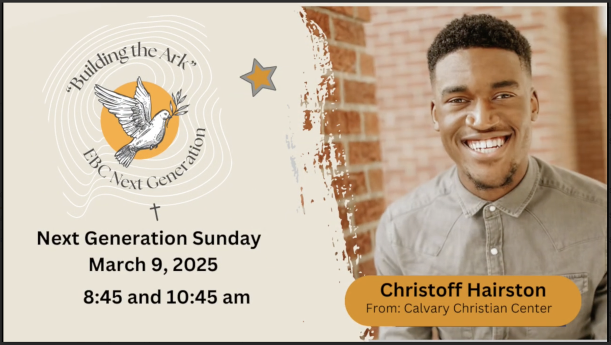 Next Generation Sunday - 3/9/25 | Ebenezer Baptist Church