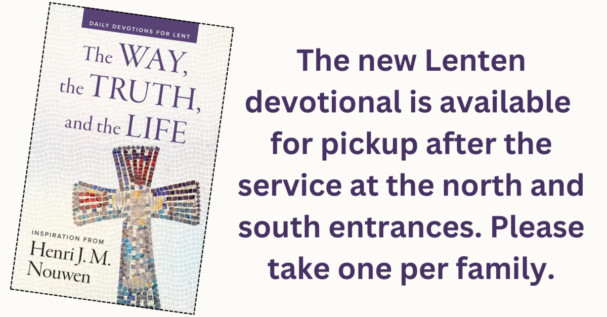 Lent Devotional Booklets | Worship Ministries | St. Paul's Anglican Church