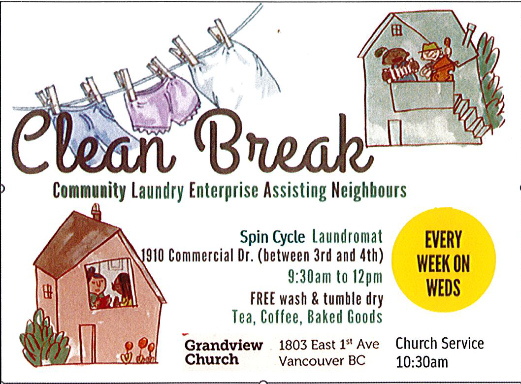 CLEAN Break Laundry Program | Grandview Church