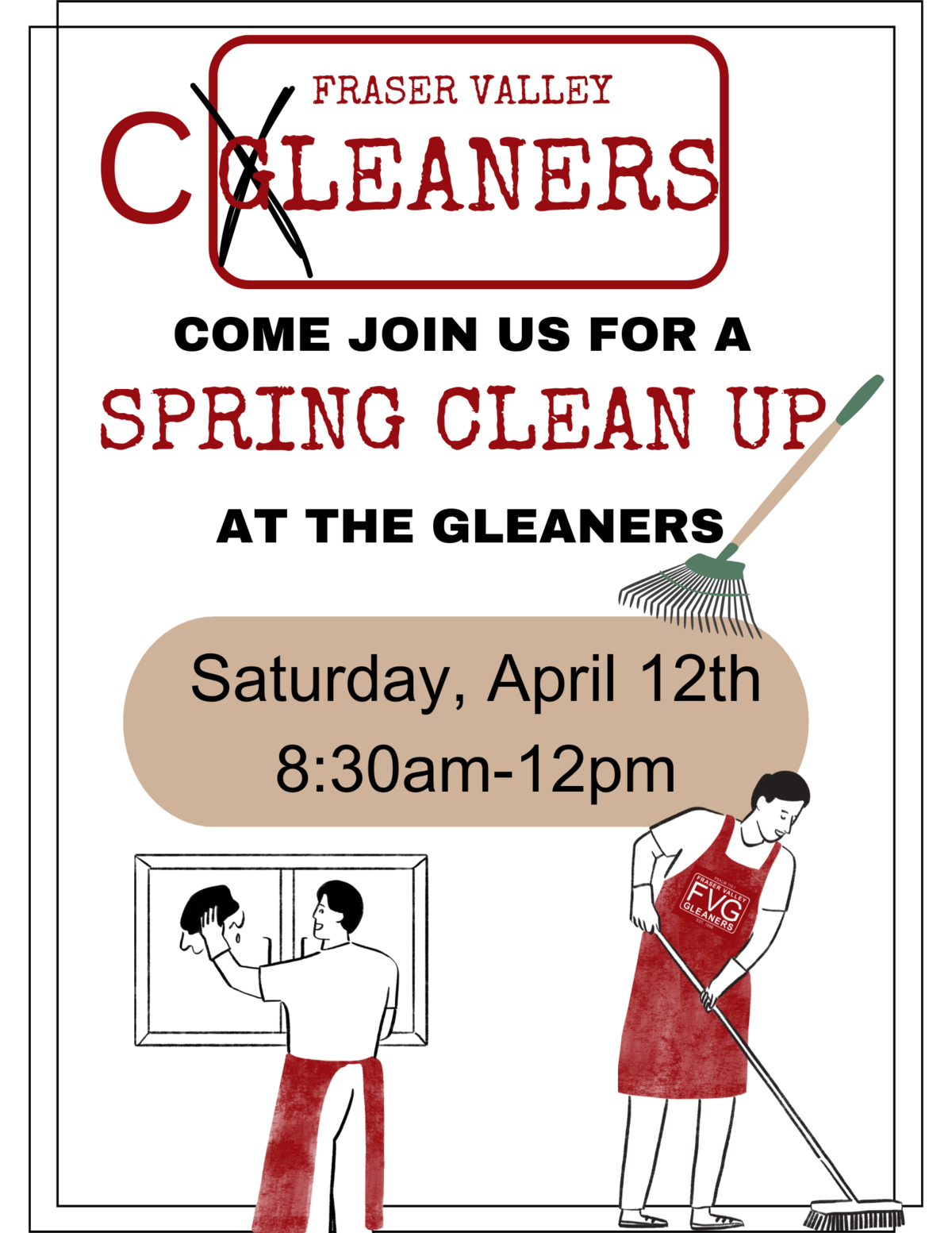 Spring Clean Up Day! | Fraser Valley Gleaners Society