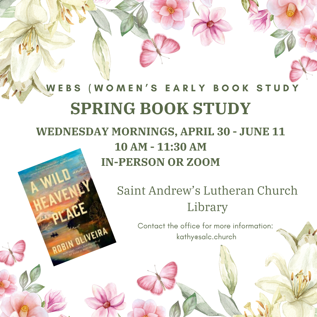 WEBS (Women's Early Book Study) | W.E.B.S. | Saint Andrew's Lutheran Church
