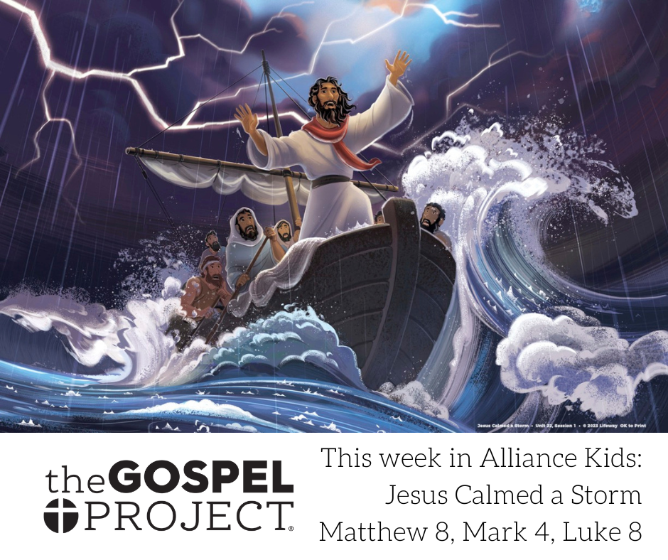Jesus Calmed a Storm | Alliance Kids | Fort St. John Alliance Church