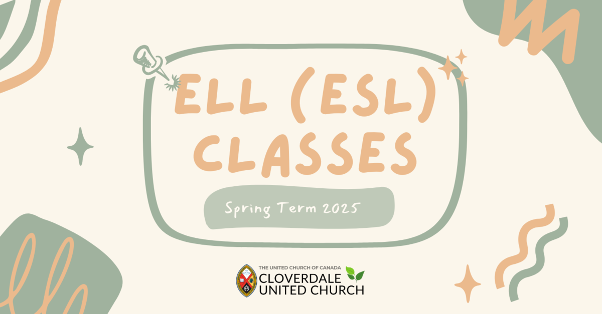 2025 Spring Term ELL (ESL) Classes | Intercultural Ministry ...