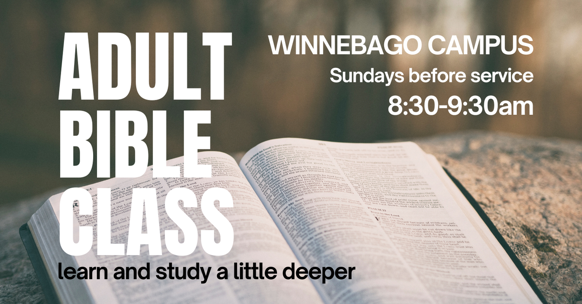 Adult Bible Class | Winnebago | Park Hills Church
