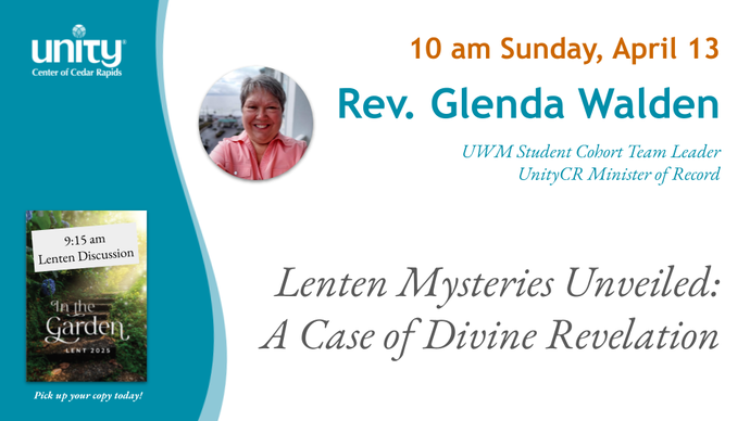 Messages | Unity Center of Cedar Rapids