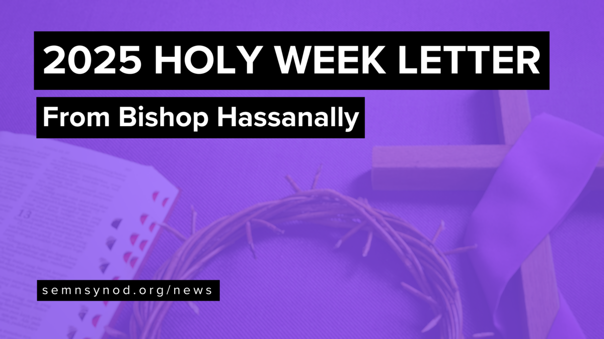A Holy Week Letter from Bishop Hassanally | Southeastern Minnesota ...