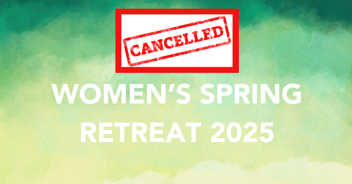 Women's Spring Retreat Cancelled | Anglican Diocese of British Columbia